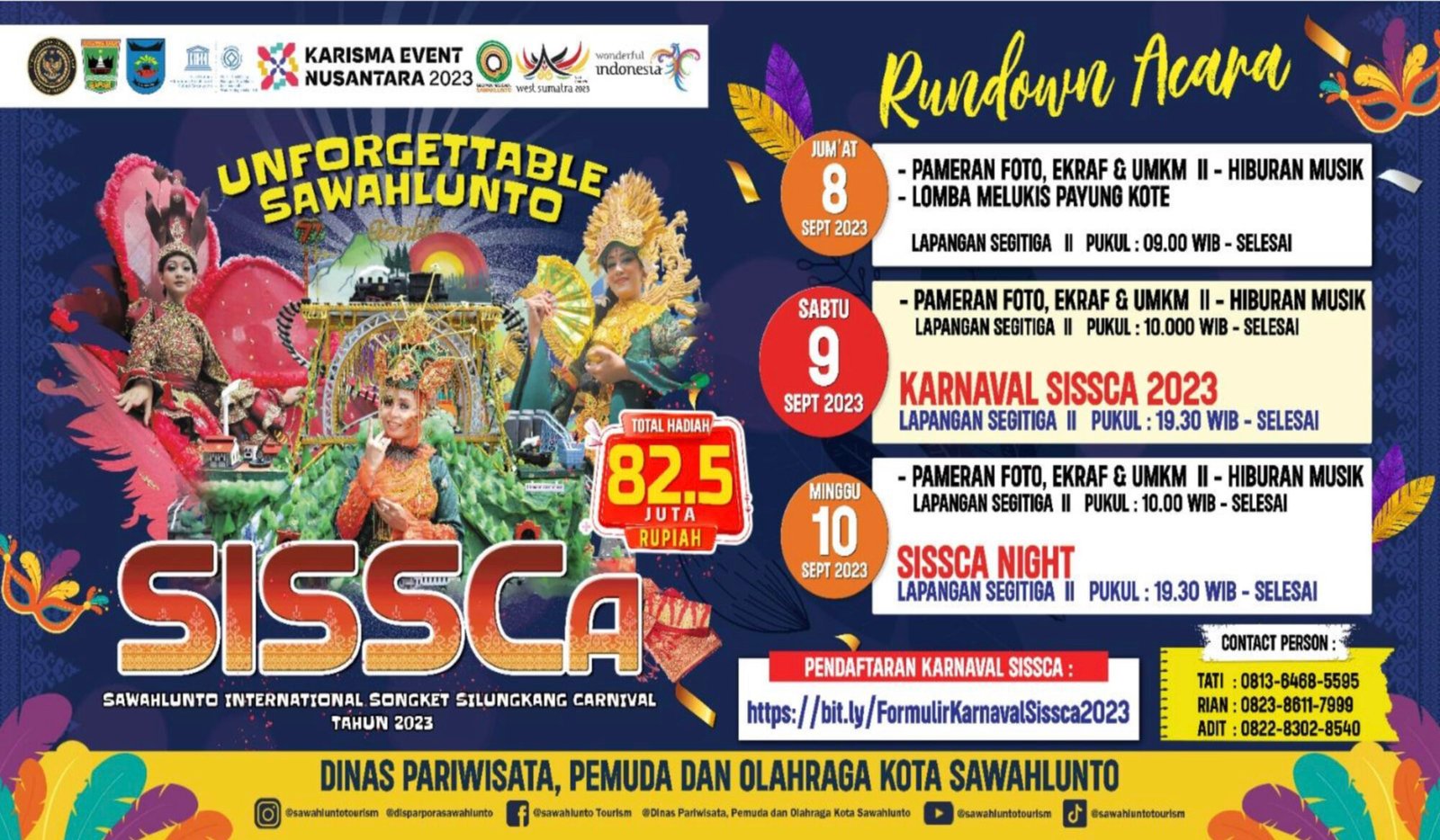 Sawahlunto International Songket Silungkang Carnaval (SISCA) - Visit ...